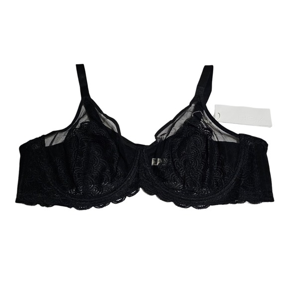 Intimates & Sleepwear | Hsia Mermaid Scales Unlined Lace Bra Size 44c ...